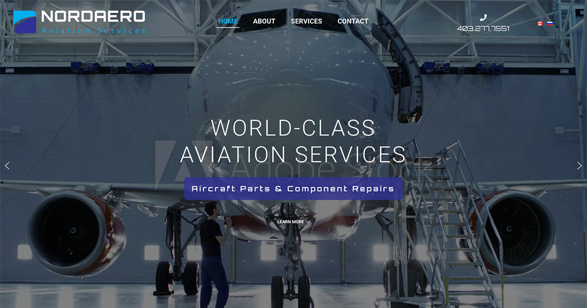 World-class Aviation Services - Nordaero - Aviation Repairs & Ground ...